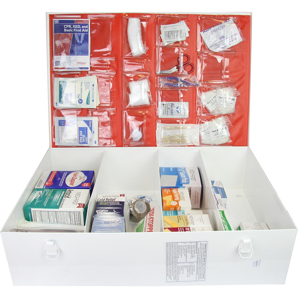 Class B 4-Shelf ANSI-Rated First Aid Kit - 150 Person