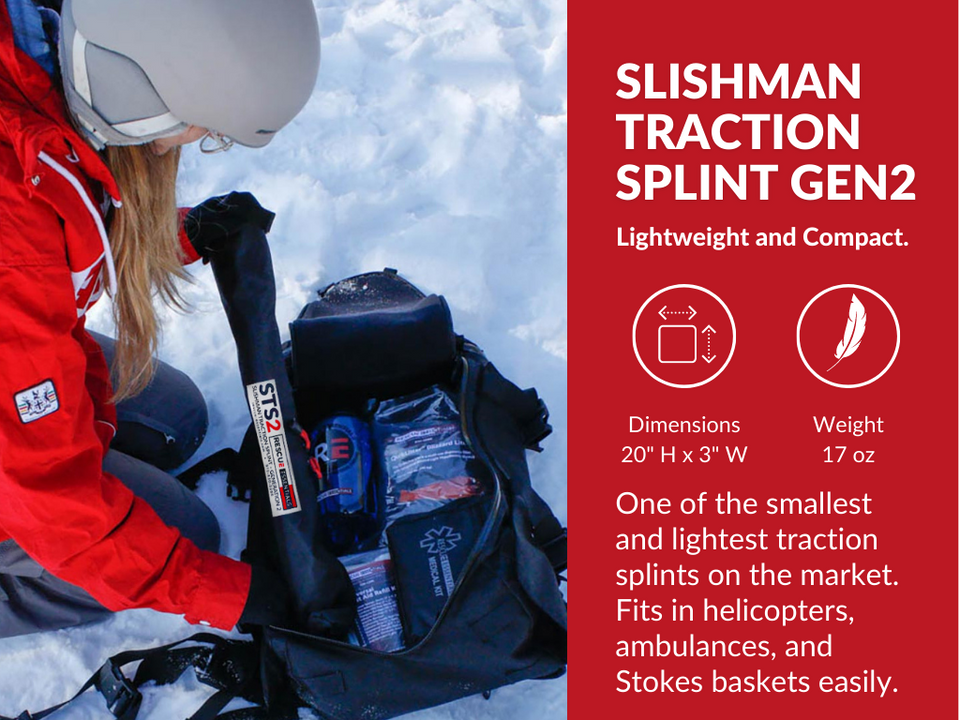 Slishman Traction Splint, Gen 2