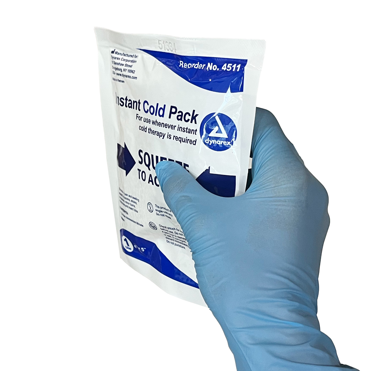 Disposable Cold Compress, 4" x 5"