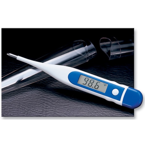 digital thermometer reading