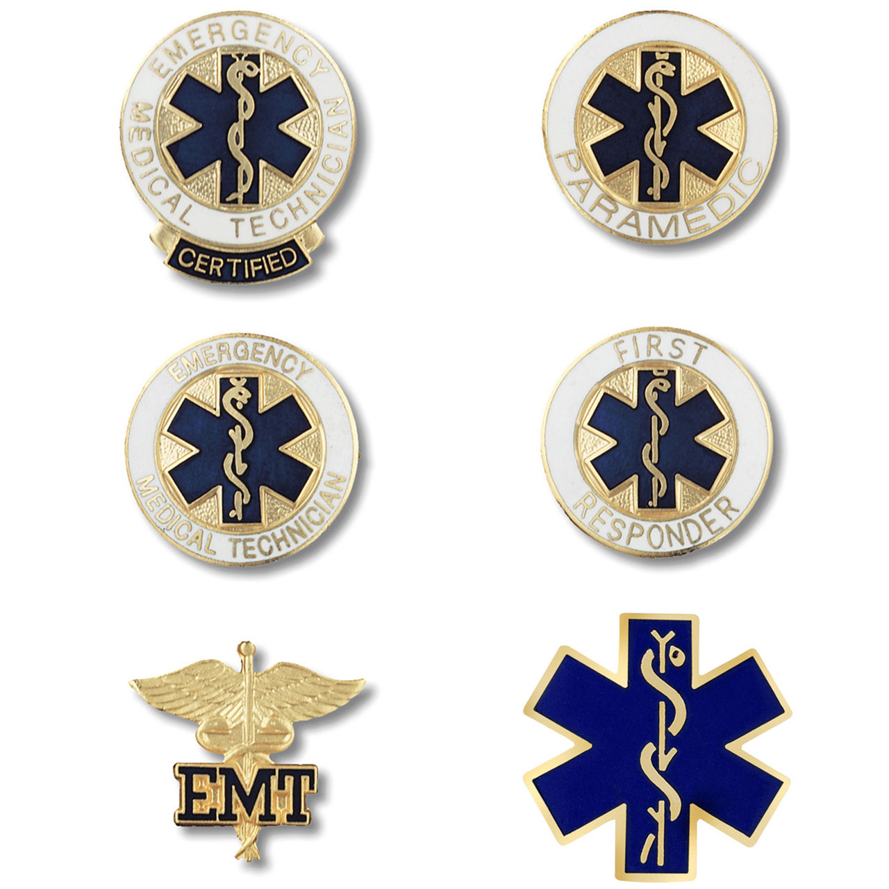Pin Cool Ems Logo EMS Paramedic Lapel Pins – Responder Depot
