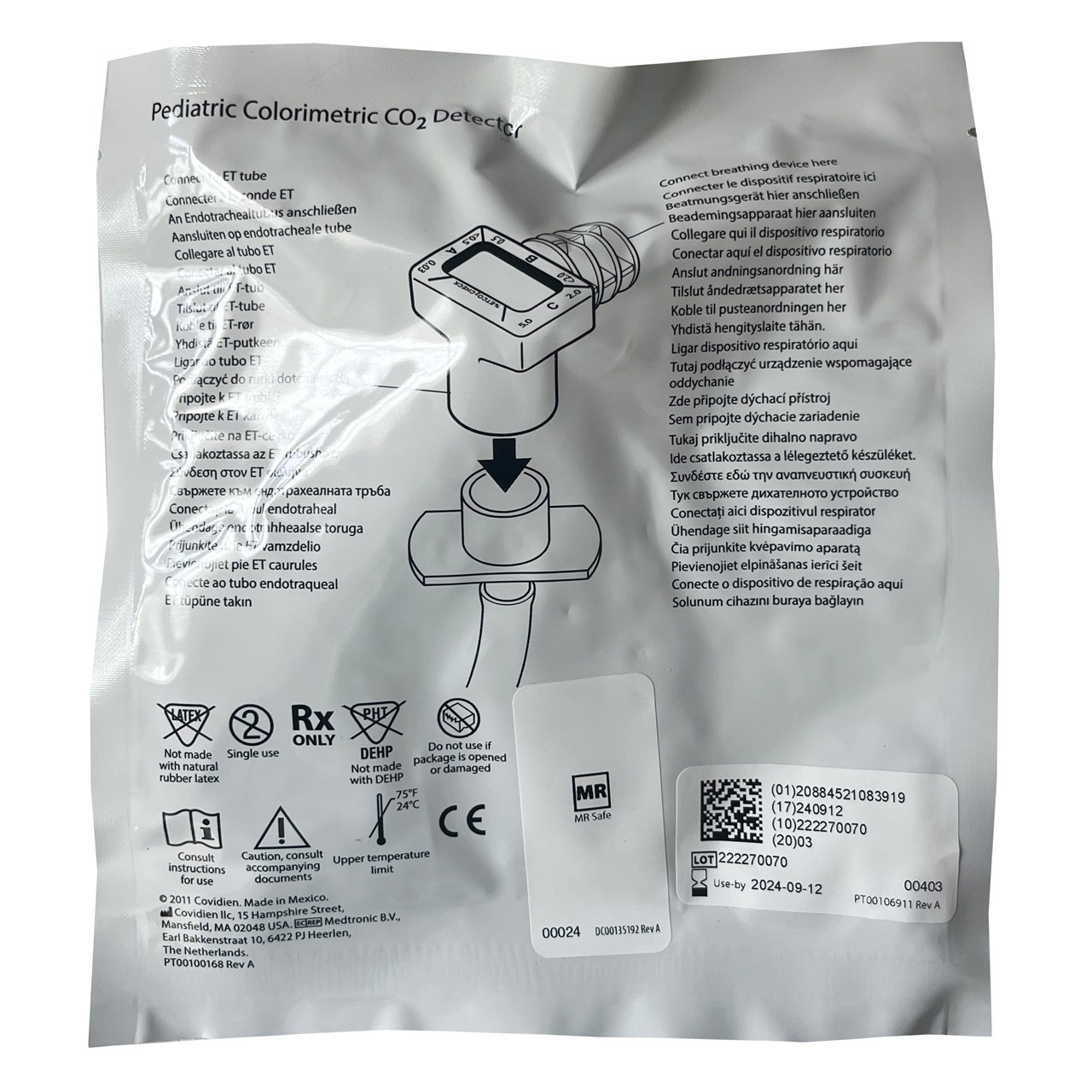 Colorimetric Co2 Detector Adult