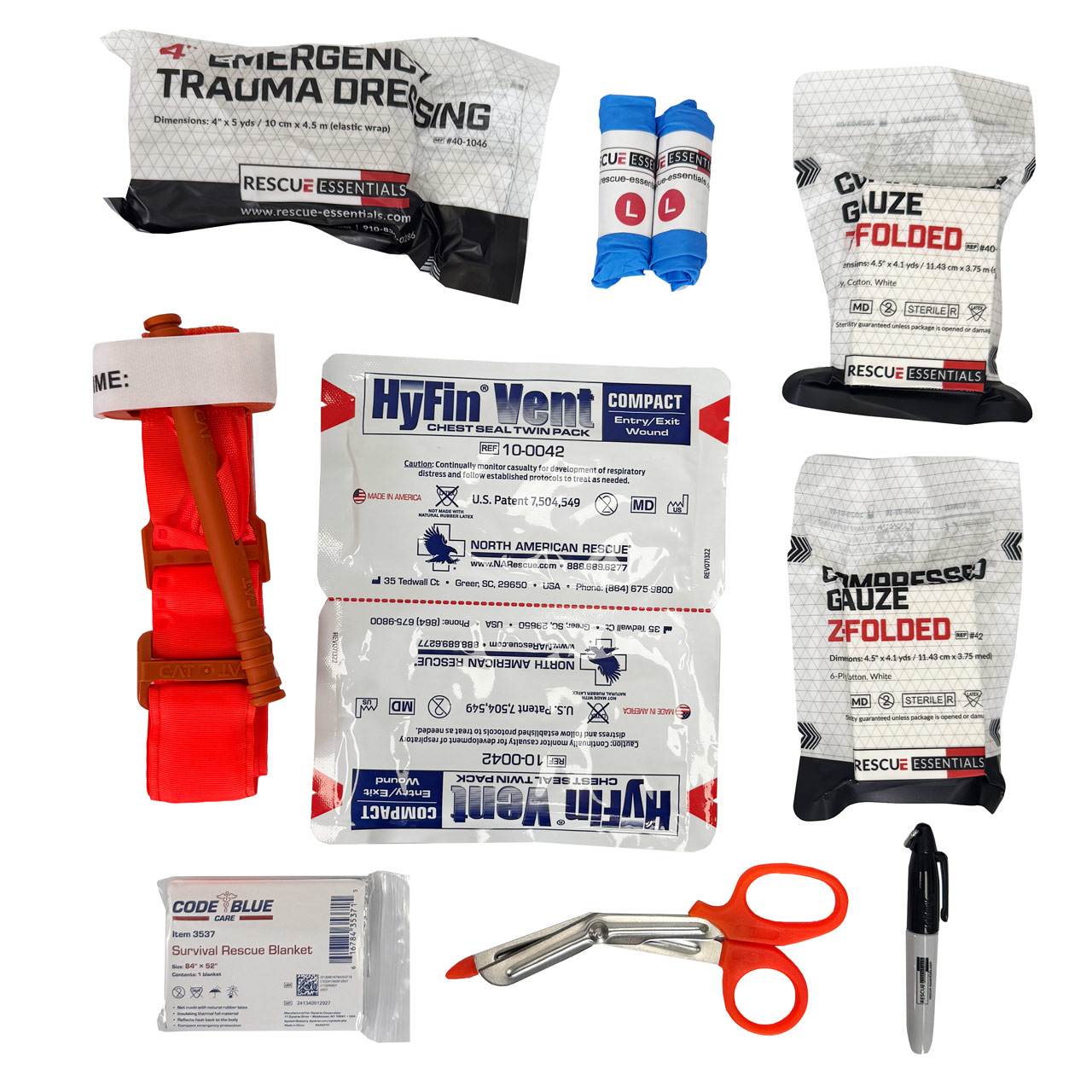 Intermediate Stop the Bleed Station | IFAK Trauma Kit
