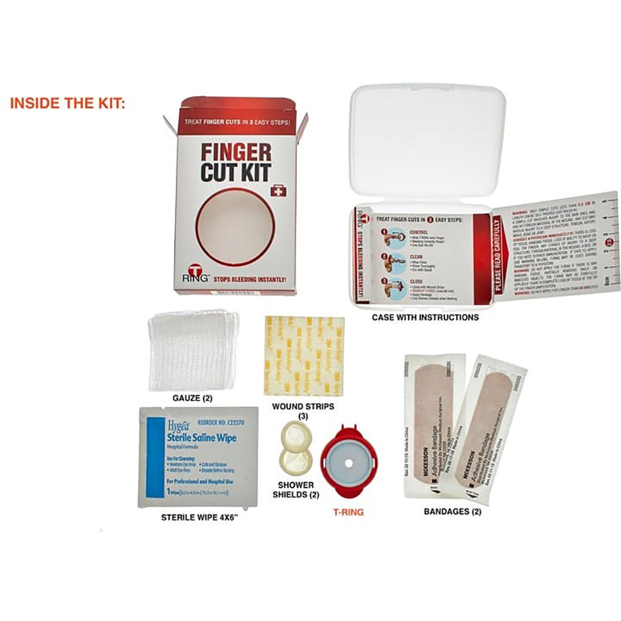 finger cut bleeding stop