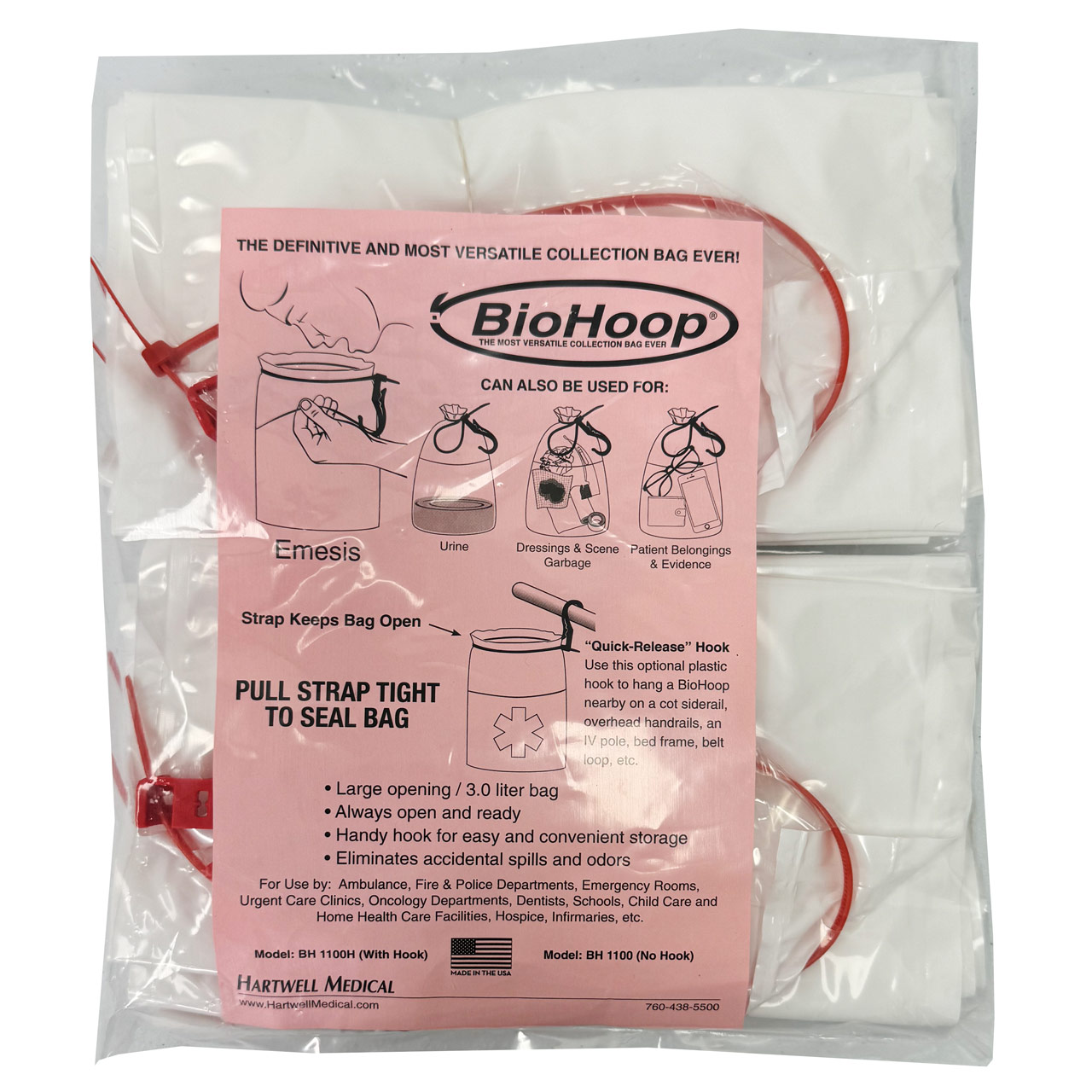 BioHoop Collection Bags (Single or Box of 12)