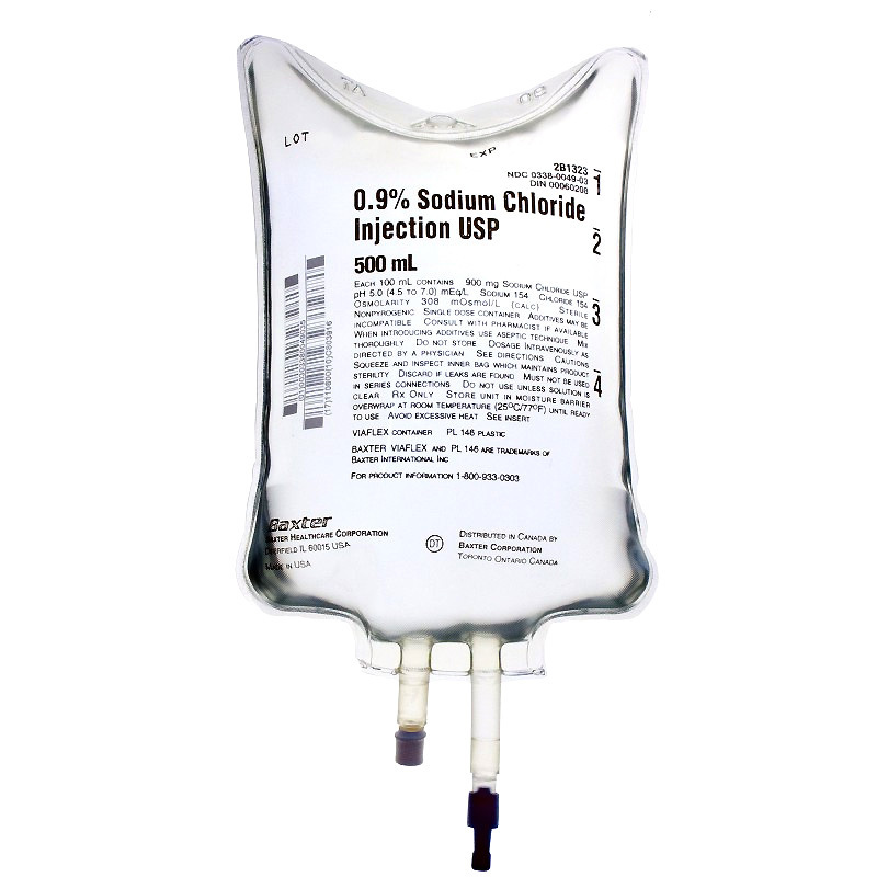 normal saline solution 500ml