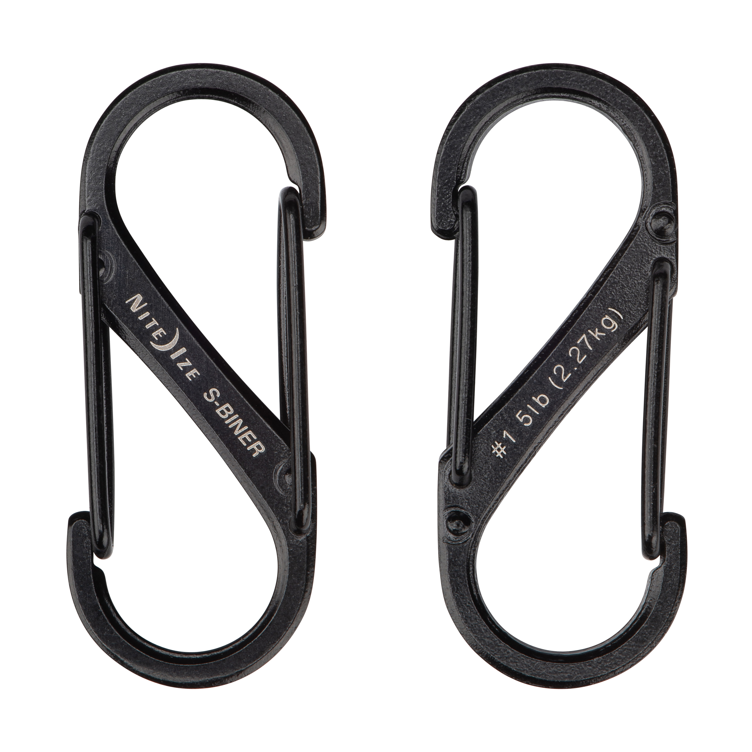 S-Biner® Stainless Steel Dual Carabiner #1, 2 pack