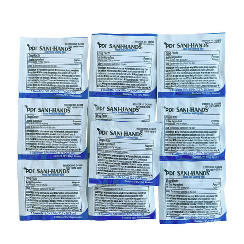 Sani Hands Antimicrobial Hand Wipes (10 pack)