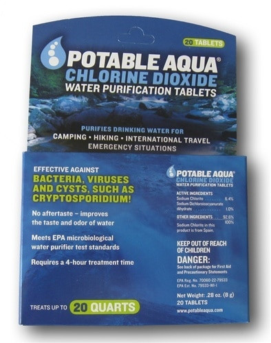 Potable Aqua Chlorine Dioxide
