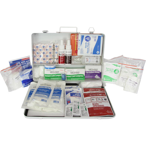 Class B 2 Shelf, ANSI Rated First Aid Kit - 50 Person
