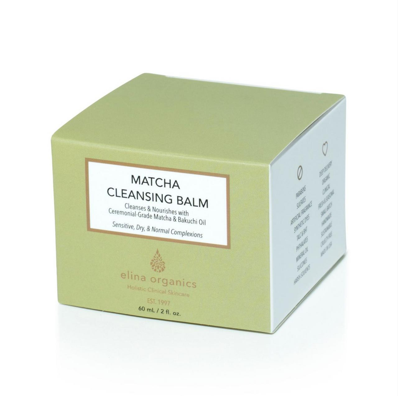 Matcha Cleansing Balm - Elina Organics