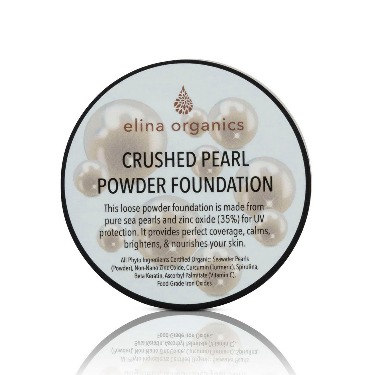 Crushed Pearl Powder Foundation - Elina Organics