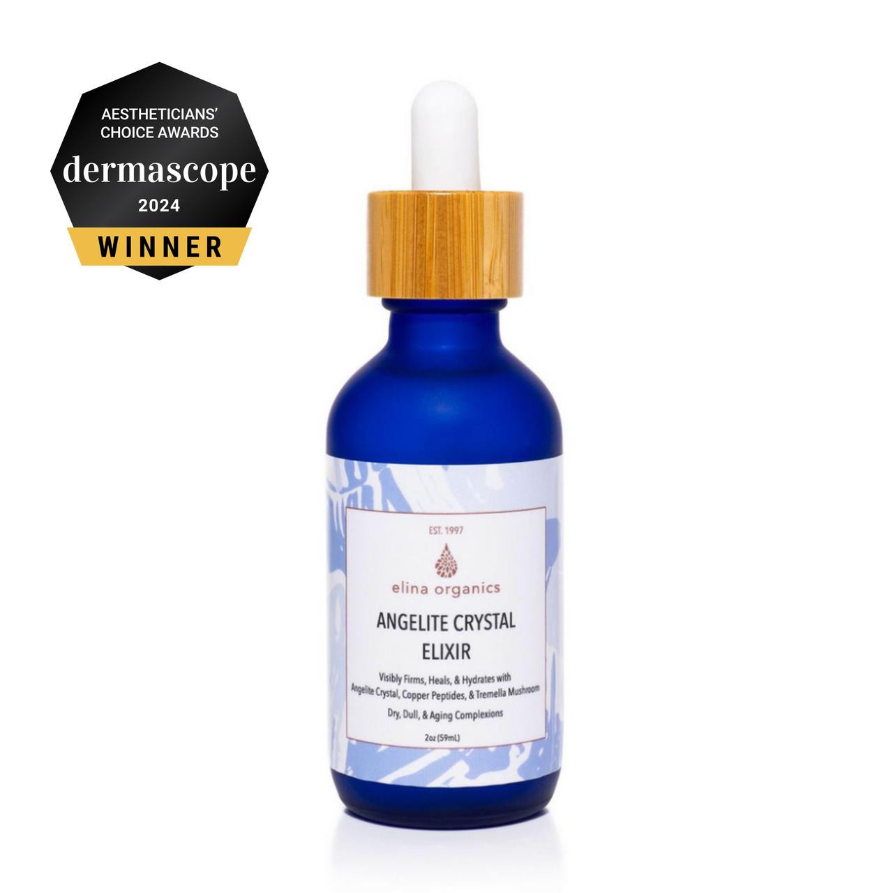 Angelite Crystal Elixir - Elina Organics