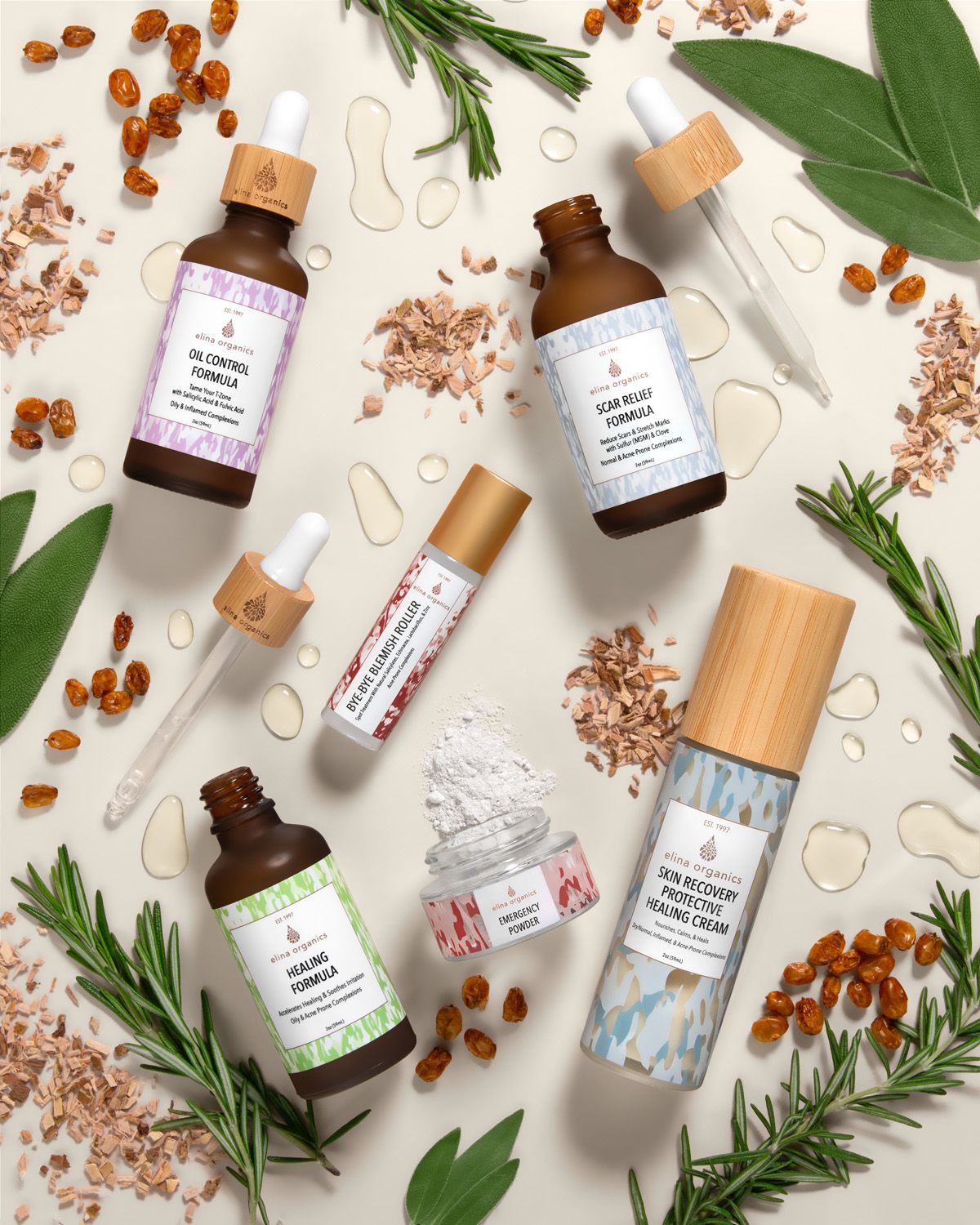Elina Organics Herbal Skin Care Products Store