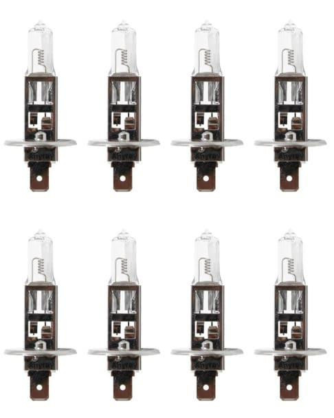 Anyray (8-Pk) H1 100W 12V Automotive Bulb P14.5S Base