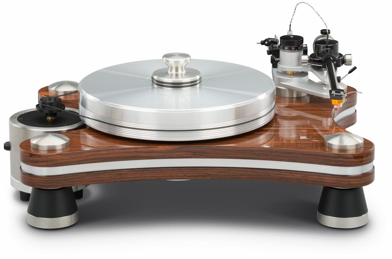 Open Box VPI Signature 21 Turntable with Fatboy Gimbal Tonearm (Rosewood)