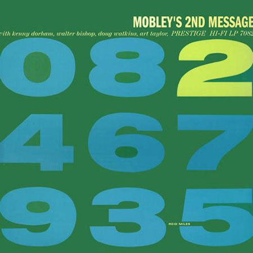 Hank Mobley Mobley's 2nd Message Numbered Limited Edition 200g LP (Mono)