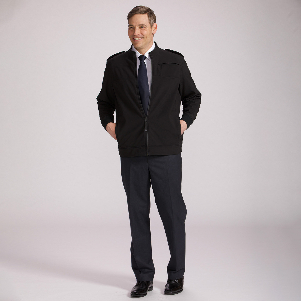 Men's Uniform Soft Shell Jacket - Cypress - A Cut Above Uniforms