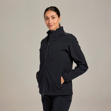 Kodiak Softshell Jacket - Women's - Navy - A Cut Above Uniforms