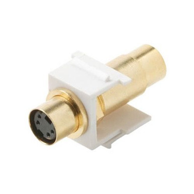 Eagle S-Video Keystone Insert Coupler Jack Female to Female Plug ...