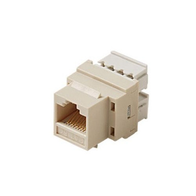 Channel Master CAT5E Keystone Jack Insert Ivory RJ45 Connector Network ...