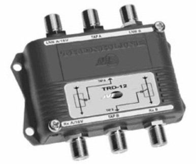 Trunkline 12 dB Directional Tap Coupler Dual Output 2 GHz Satellite ...