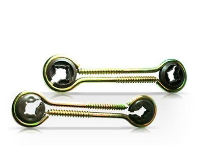 Channel Master CM 3071 4 Pack Wood Screw Standout 3 1/2" Coaxial Cable ...