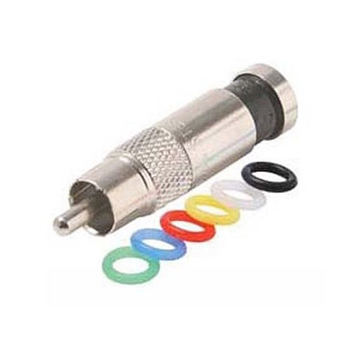 Eagle RCA Compression Connector RG59 Coaxial Cable Anti-Corrosion ...