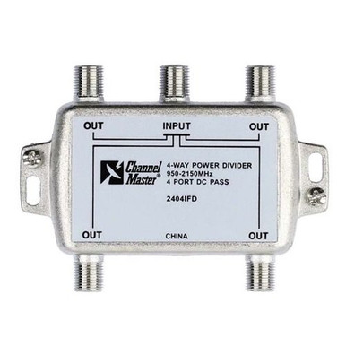 Eagle 4 Way Splitter 2 GHz All Port Power Passve 950-2150 MHz ...