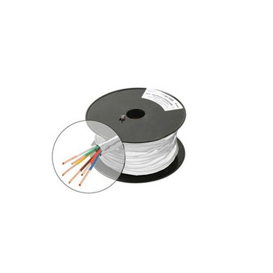 Eagle 250' FT 18 AWG GA 8 Conductor Cable Wire Solid Copper UL Color ...