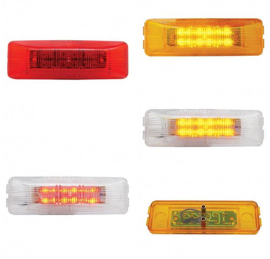 12 LED Medium Rectangular Marker Light