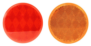 3" Round Stick-On Reflector