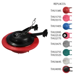 Toto Thu500s 3" Flapper For All Toto Bowls Except 2" Flush Valves