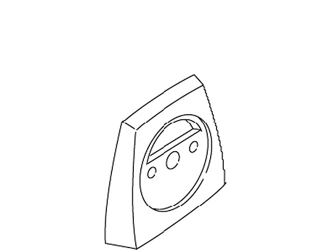 Kohler 1009790-SN hood- overflow