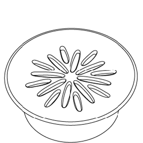Kohler 1065326-BGD trim ring- grid drain