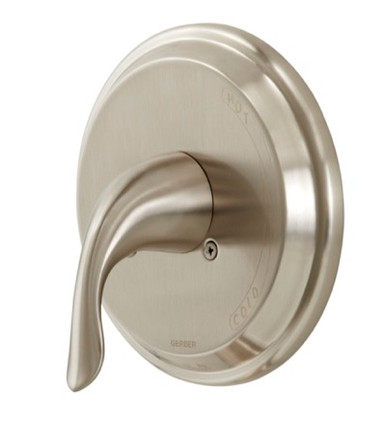 1H Shower Valve Trim Kit | Gerber Brushed Nickel Kit