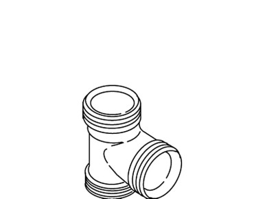 Kohler 21157 drain tee