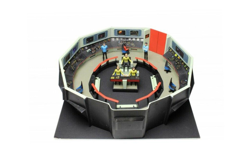 Star Trek U.S.S. Enterprise Bridge, Gray - AMT AMT1270/12 - 1/32 scale ...
