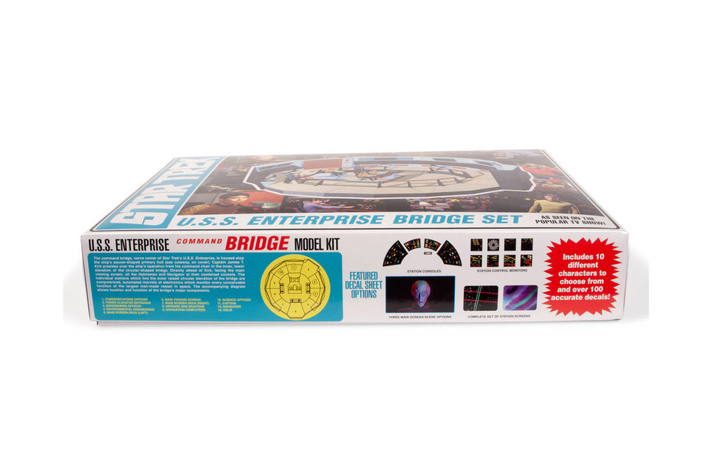 Star Trek U.S.S. Enterprise Bridge, Gray - AMT AMT1270/12 - 1/32 scale ...