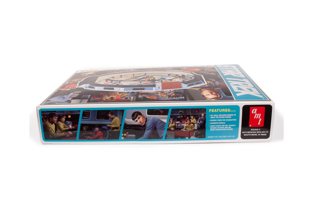 Star Trek U.S.S. Enterprise Bridge, Gray - AMT AMT1270/12 - 1/32 scale ...