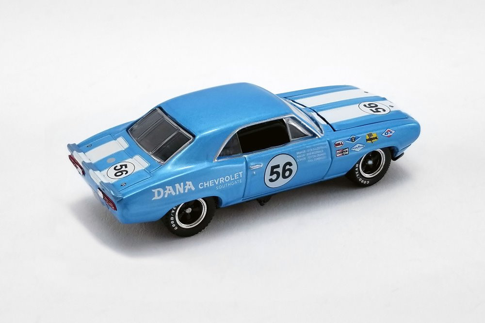 1967 Chevy C-30 Ramp Truck w/ 1970 Chevy Camaro #5 Greenlight 51345 - 1 ...