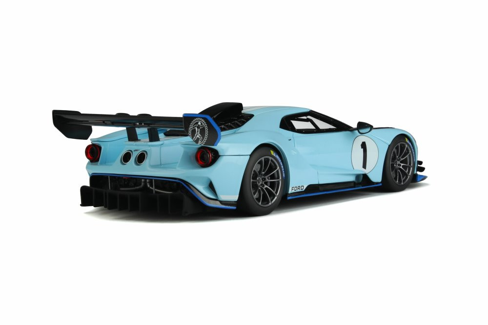 2021 Ford GT MK II #1 Heritage Edition, Blue and Orange - GT Spirit GT867 - 1/18 scale Resin Car ...