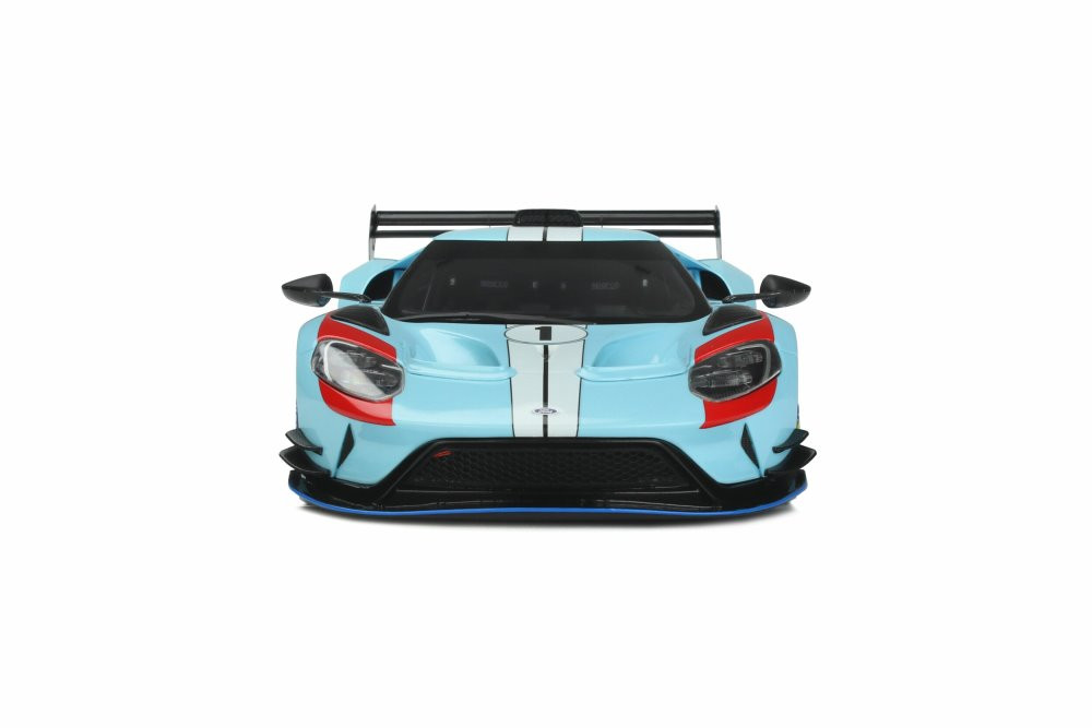 2021 Ford GT MK II #1 Heritage Edition, Blue and Orange - GT Spirit GT867 - 1/18 scale Resin Car ...