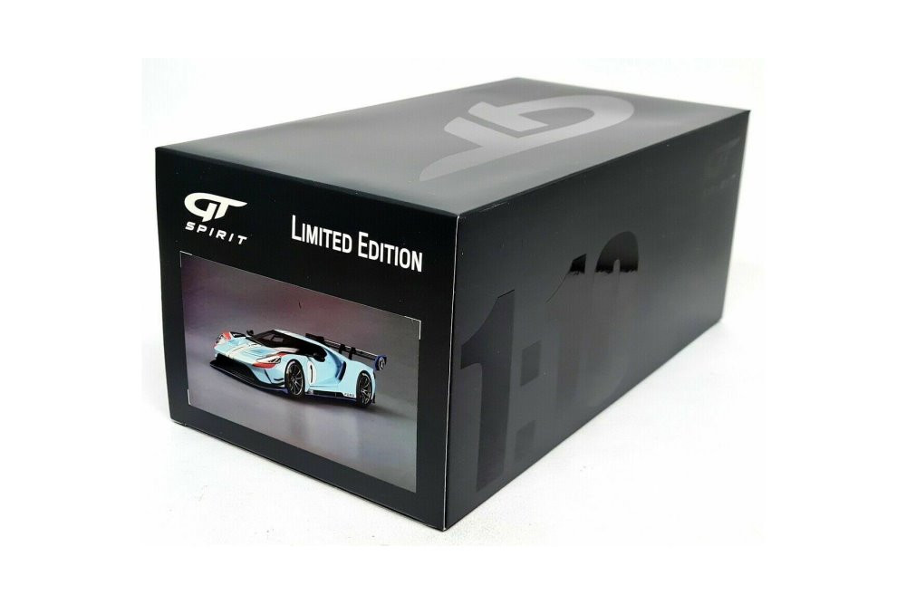 2021 Ford GT MK II #1 Heritage Edition, Blue and Orange - GT Spirit GT867 - 1/18 scale Resin Car ...