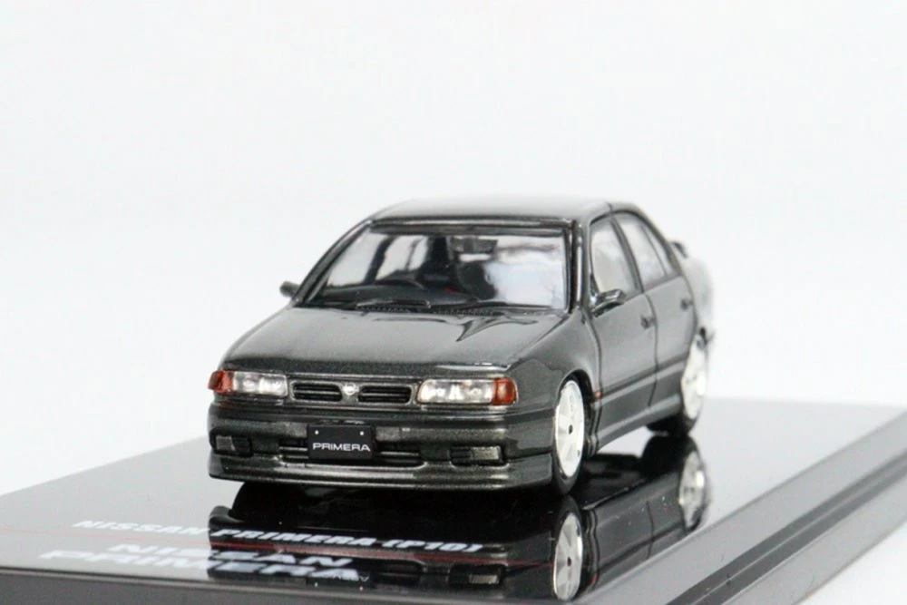 Nissan Primera P10, Gun Metal Gray - Inno Models IN64P10-GMG - 1/64 ...
