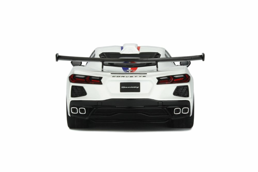 2021 Chevy Corvette C8 "Hennessey", Artic White - GT Spirit GT317 - 1/ ...