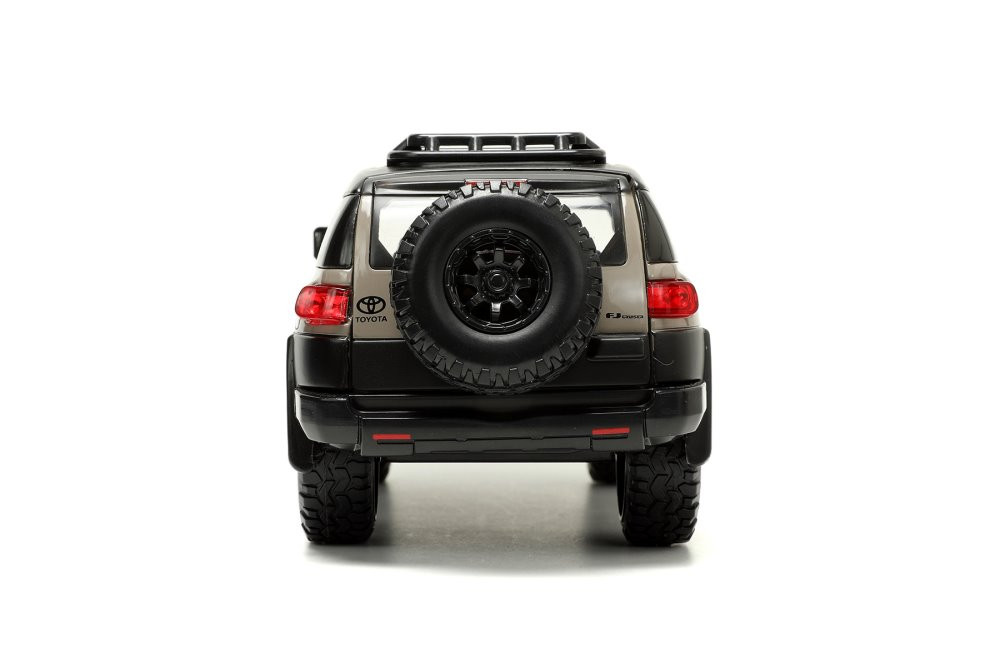 Toyota FJ Cruiser w/ Roof Rack and Extra Wheels, Beige - Jada Toys ...