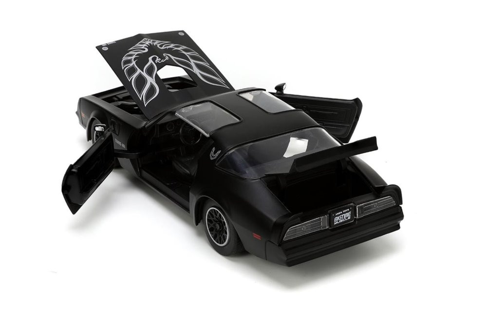 1977 Pontiac Firebird T/A Trans am T-top, Matte Black - Jada Toys 34038 ...