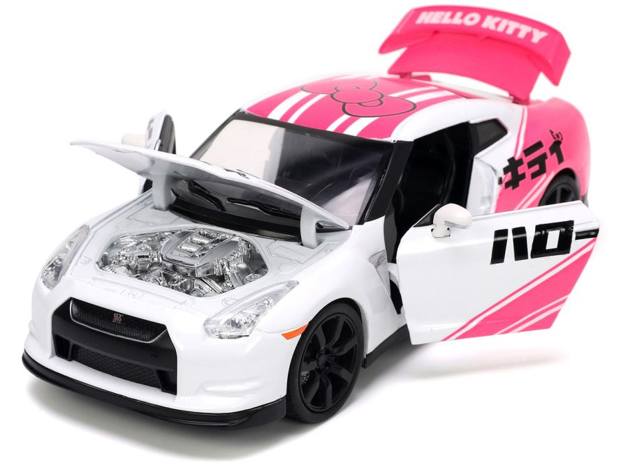 Hello Kitty Diecast Car Package - Two 1/24 Scale Diecast Model Cars ...