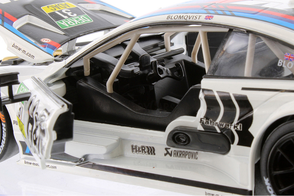 Showcasts BMW M4 DTM Diecast Car Set - Box of 4 1/24 scale Diecast ...